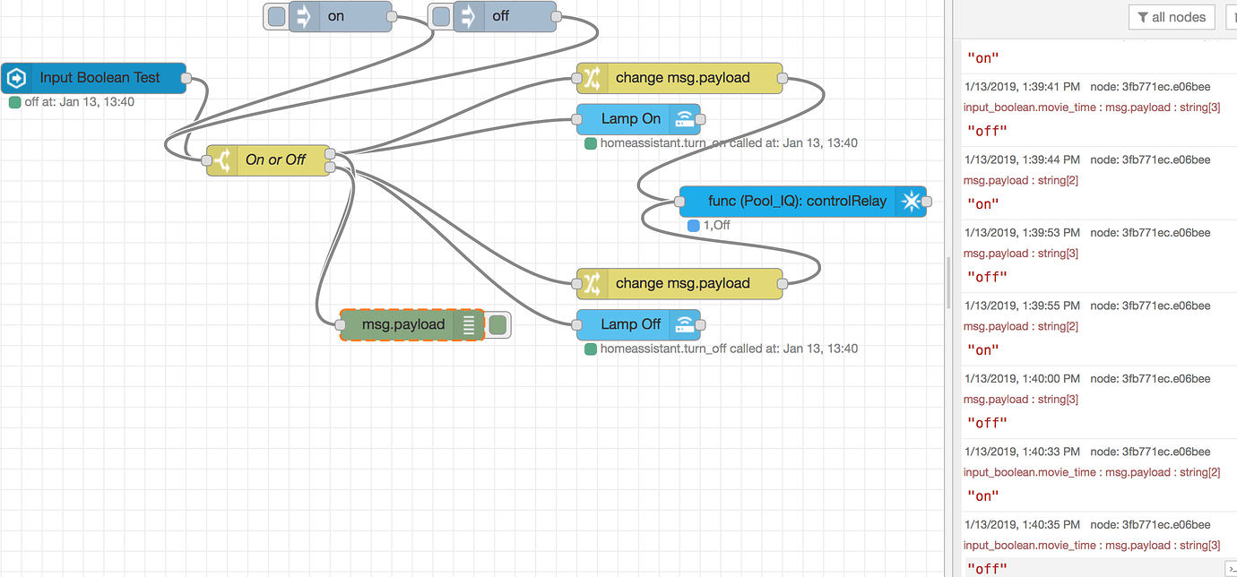 Help using Boolean Input to trigger Particle Function - Node-RED - Home ...