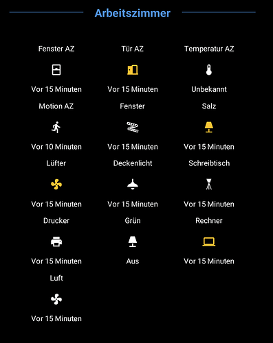 Lovelace Alternative To Multiple Entity Row Configuration Home Assistant Community