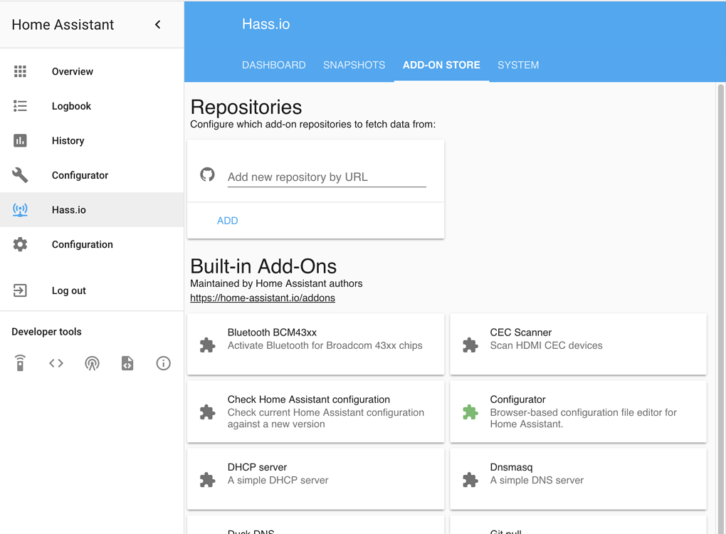 Tutorial: Creating your first add-on - Home Assistant OS - Home ...