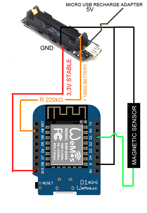 Monitoring Voltage on ESP - ESPHome - Home Assistant Community