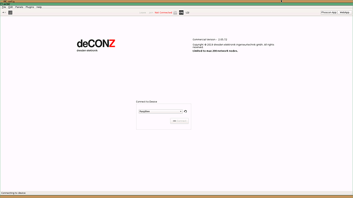 Raspi4B+Rasbee+deCONZ doesn't work - Home Assistant OS - Home Assistant ...