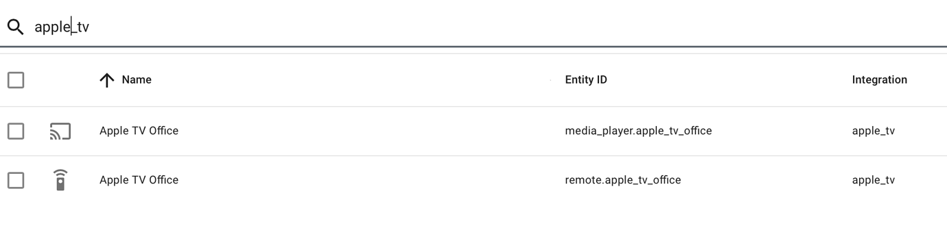 Apple_tv integration works. for 1 of 4 apple_tv? - Configuration - Home ...