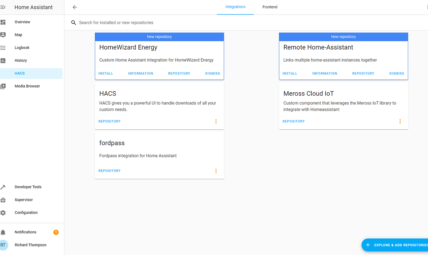 FordPass Integration - Custom Integrations - Home Assistant Community