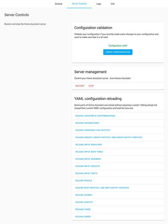 What do I need to do after changing configuration.yaml file ...