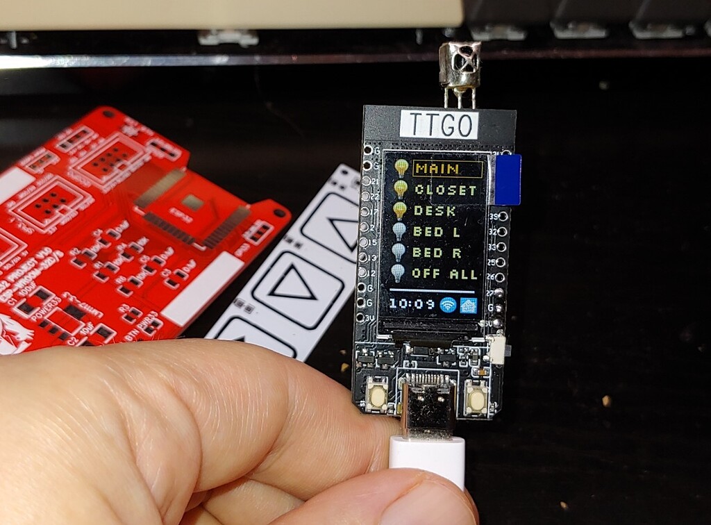 ESPhome + TTGO-T Display + IR Remote - ESPHome - Home Assistant Community