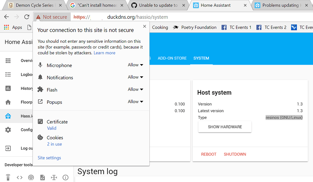 Problems Updating Hass Io Add Ons With Docker Home Assistant Os Home Assistant Community