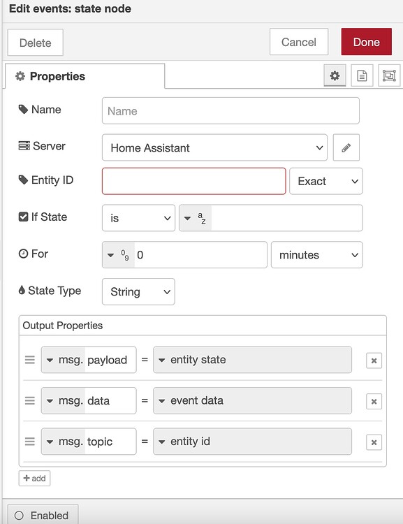 Docker: Homeassistant server setup in node-red not working - Node-RED - Home Assistant Community