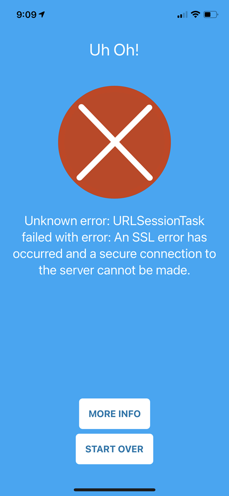 Ios Apps Setup Error “urlsessiontask Failed” With “ssl Error” Home Assistant Companion For