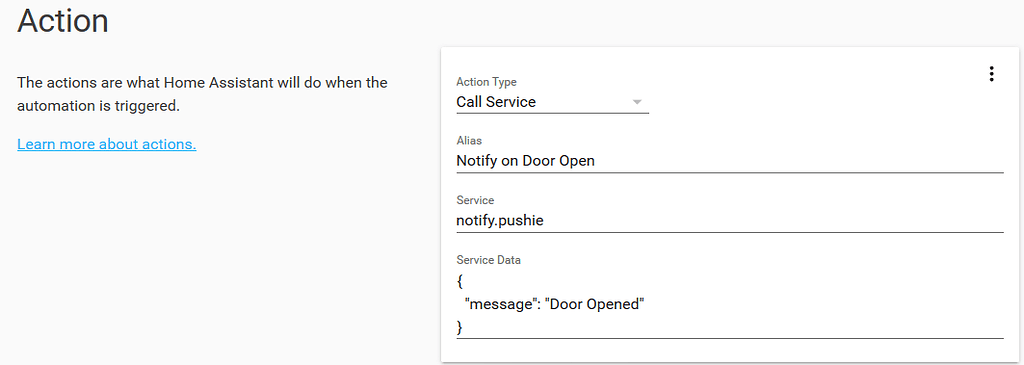 Manual/Guide to Automation Creation via Front End? - Configuration ...