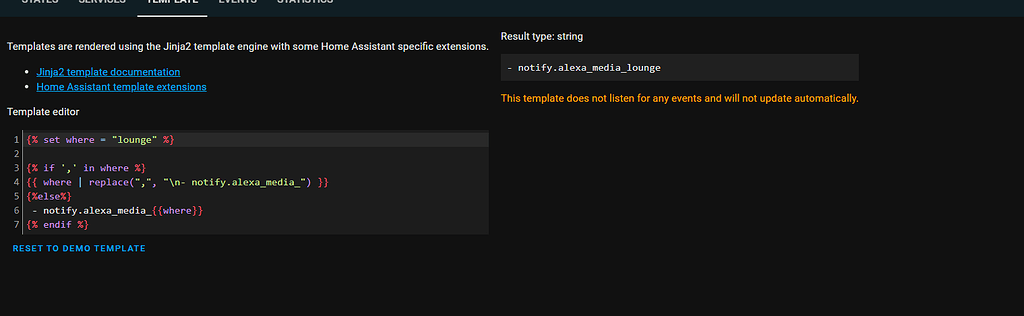 Remove the |- Jinja HELP - Home Assistant Community