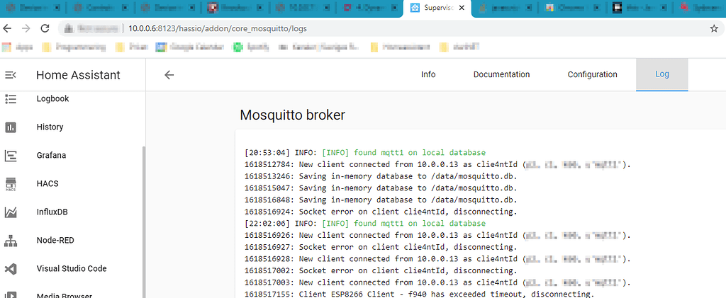 How to change log time format Mosquitto broker? - Home Assistant OS ...