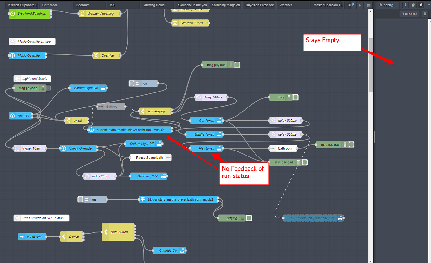 Node Red - Debug stopped working after update - Node-RED - Home Assistant Community