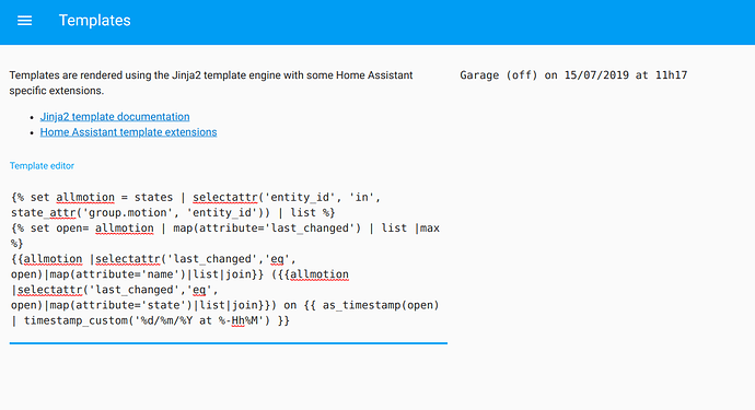 Template To Last Tripped Sensor Configuration Home Assistant Community
