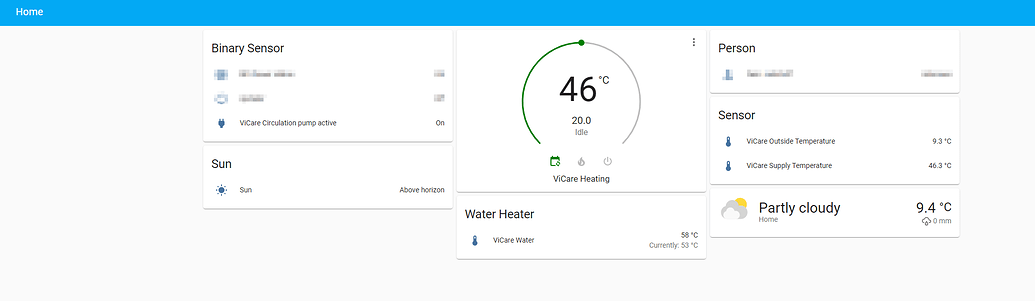 Get the values of ViCare Solar Sensor - Third party integrations - Home ...