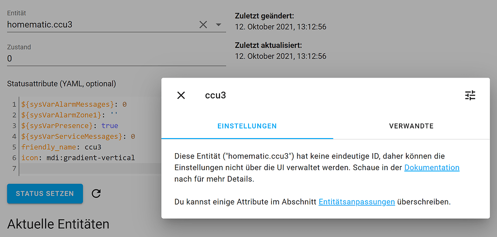 How to set the entity_id? - Configuration - Home Assistant Community