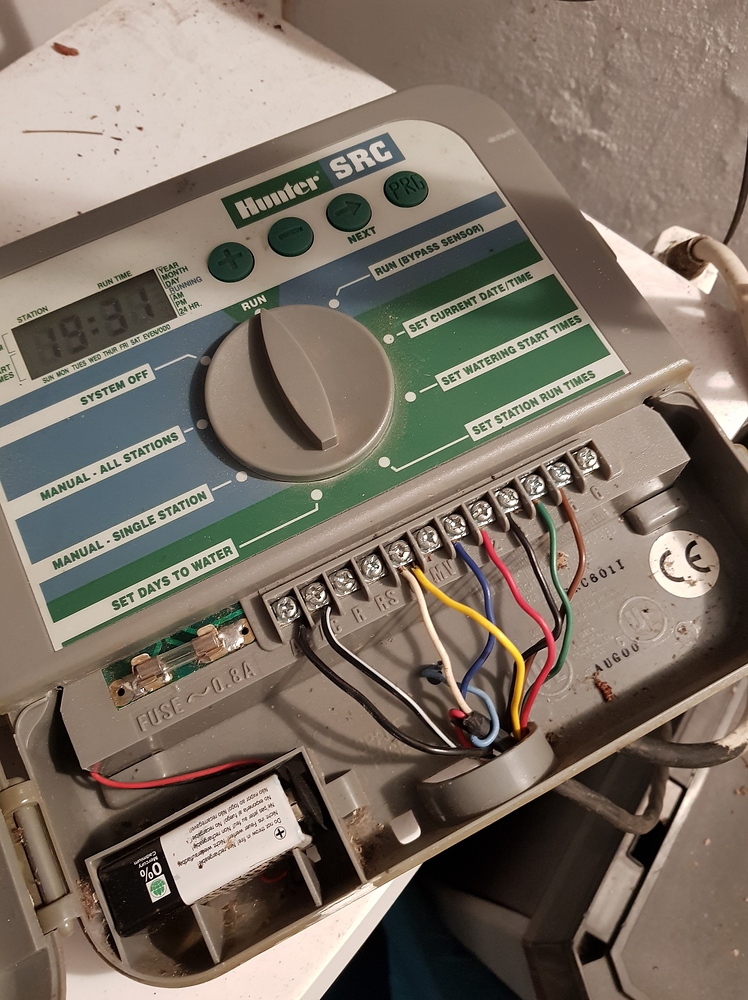 Irrigation (Hunter SRC 600) with HA? - Configuration - Home Assistant ...