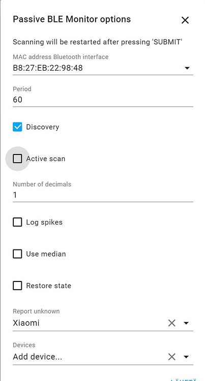 Passive BLE Monitor integration - Custom Integrations - Home Assistant ...