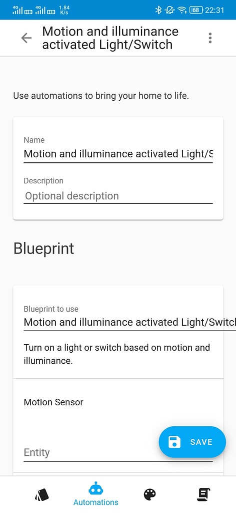 Motion illuminance switch - Blueprints Exchange - Home Assistant Community