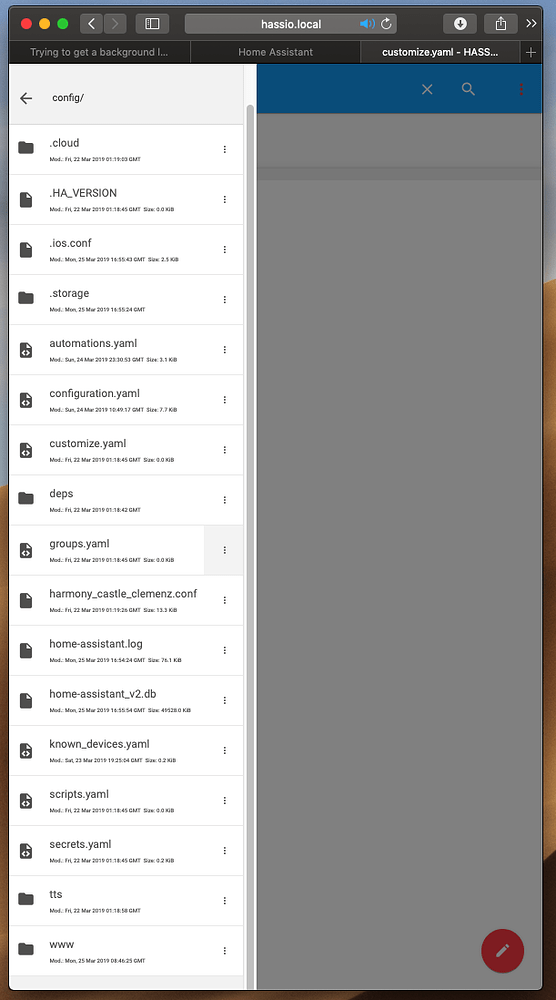 Trying to get a background loaded - Configuration - Home Assistant ...