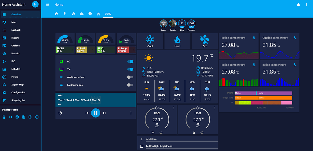 DarkMix - Dark/Blue theme - Themes - Home Assistant Community