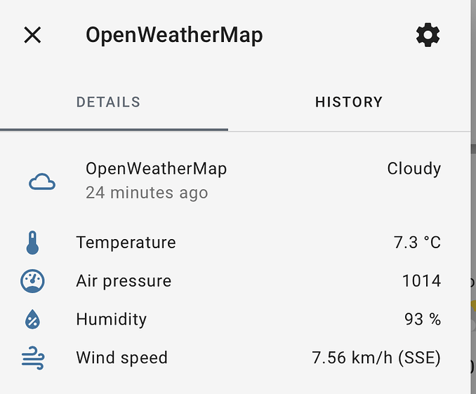 Add Visibility to the OpenWeatherMap Weather entity attributes ...