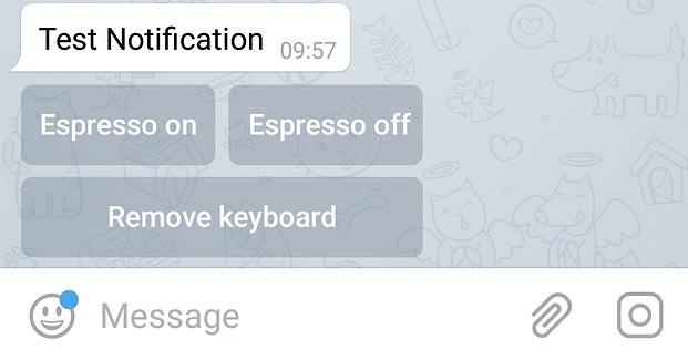 Telegram actionable notifications help - Configuration - Home Assistant Community