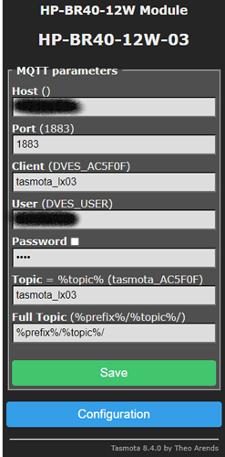 MQTT and sonoff tasmota - Configuration - Home Assistant Community