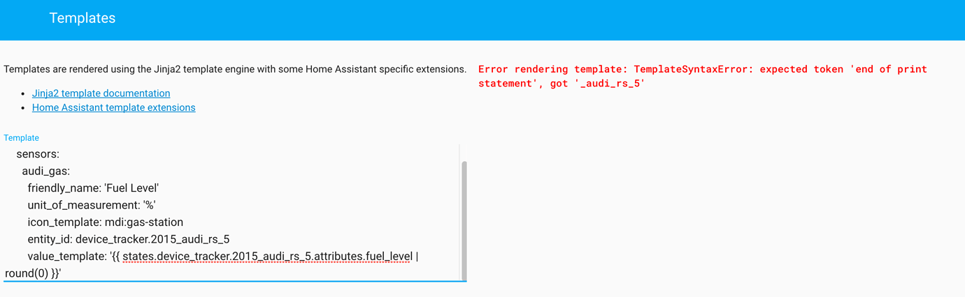 Automatic Fuel Sensor - Configuration - Home Assistant Community