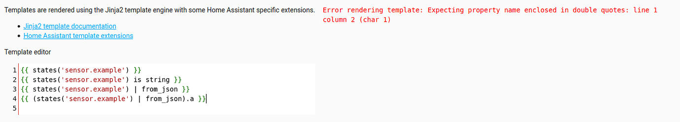 Json template sensor issue - Configuration - Home Assistant Community