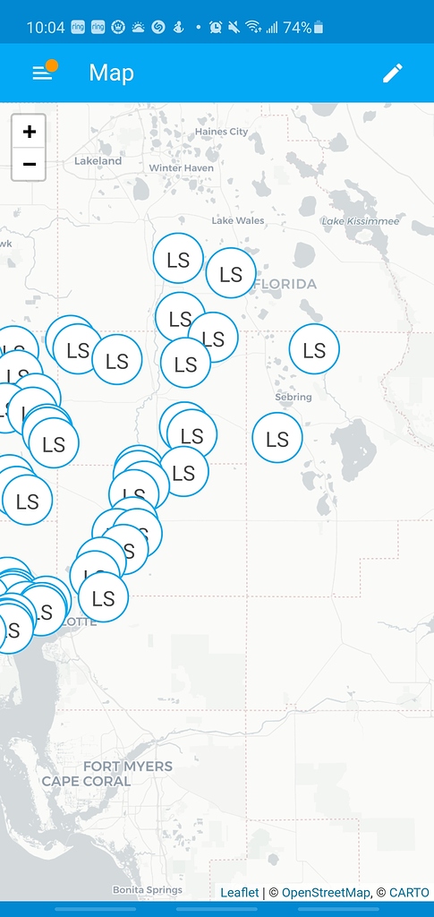Lightning icons on map - Configuration - Home Assistant Community