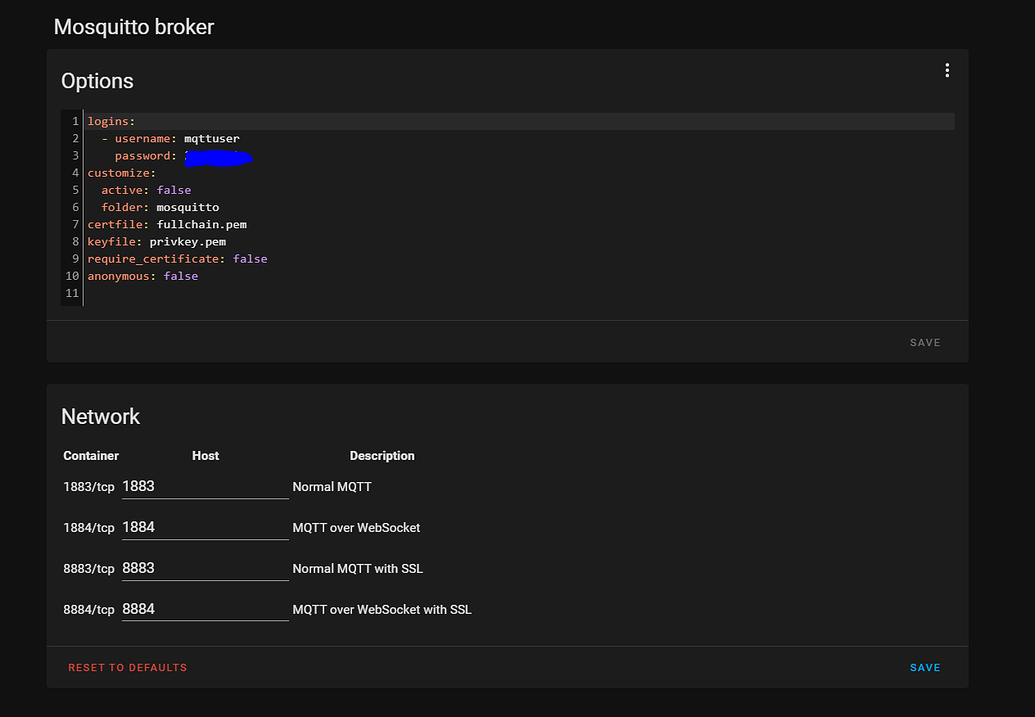 Problem with new created user for MQTT - Configuration - Home Assistant ...