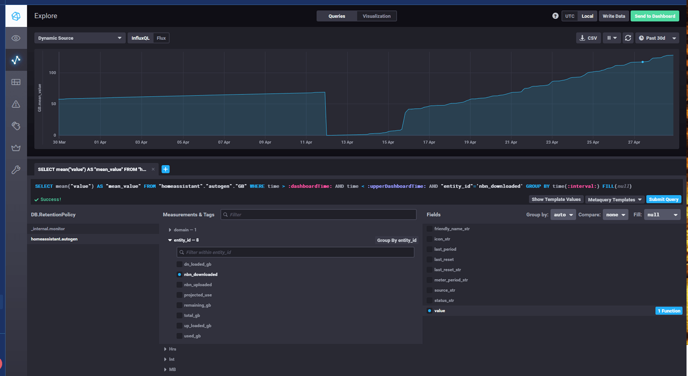 Influxdb Grafana And Ha Configuration Home Assistant Community