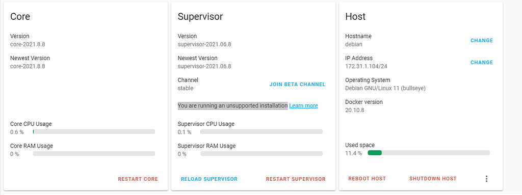 Supported Os For Home Assistant Supervised Installation Home Assistant Community