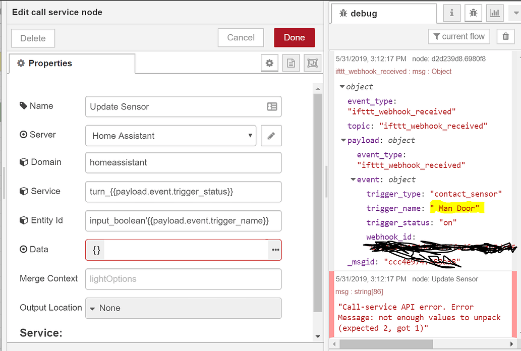 Wyze To Node Red To Input Boolean Configuration Home Assistant