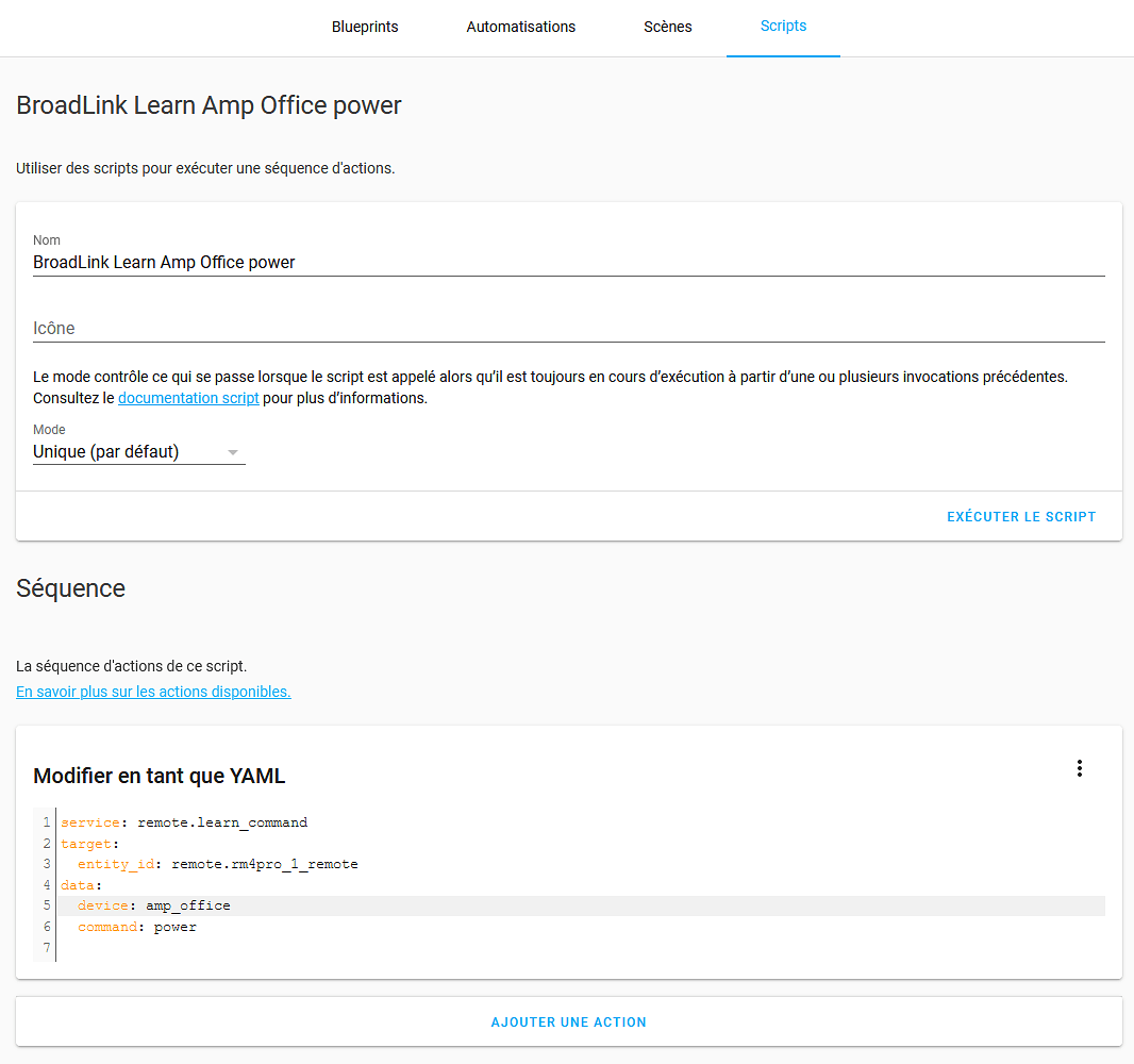 Broadlink RM4 Mini - Unable to find service remote.learn_command - Configuration - Home ...