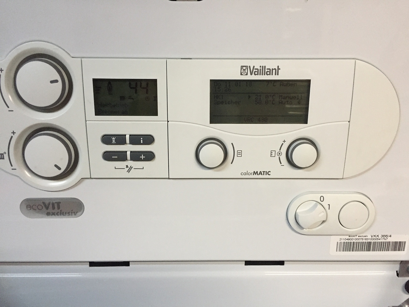 Thermostat suggestions for Vaillant central heating (evoVIT, calorMATIC ...