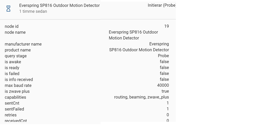 Initiates (Probe) Outdoor Motion Detector - Hardware - Home Assistant ...
