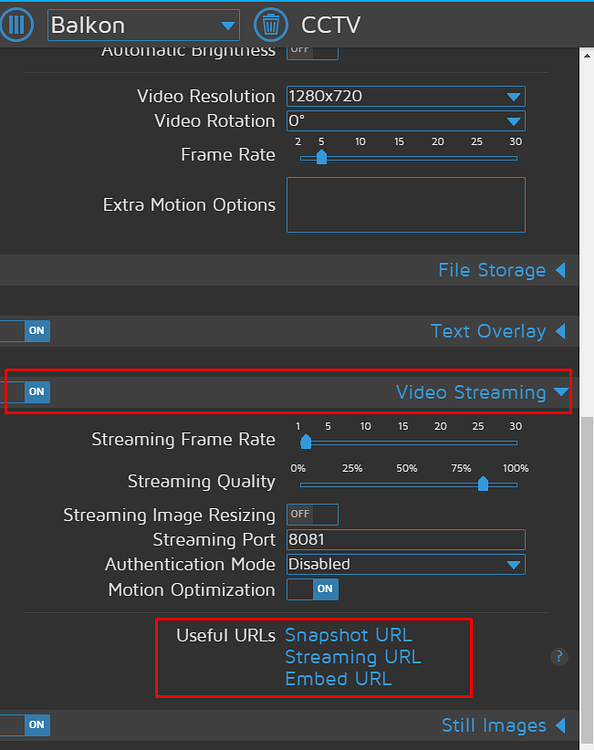Home Assistant Community Add-on: motionEye - Home Assistant OS - Home ...