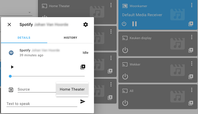 Spotify integration source limited to 1 media player - Frontend - Home ...