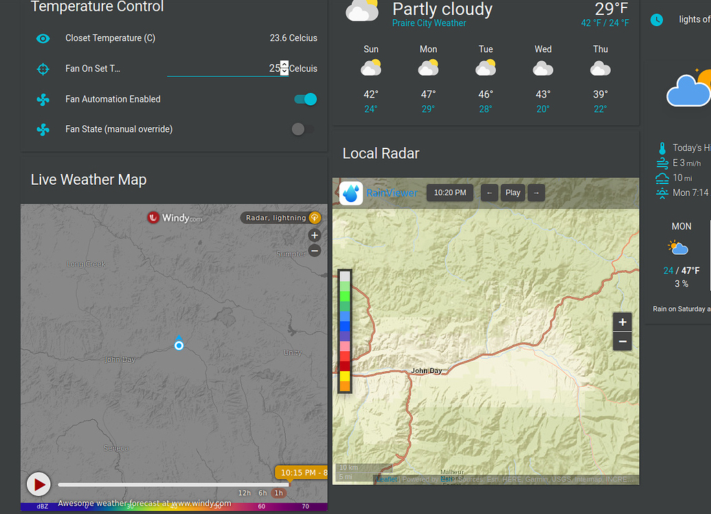Add an active Weather Radar Map - Page 4 - Share your Projects! - Home ...