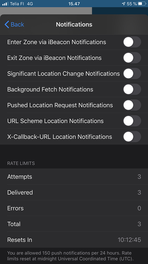Unable to get notifications to work (solved) - Home Assistant Companion for Apple - Home ...