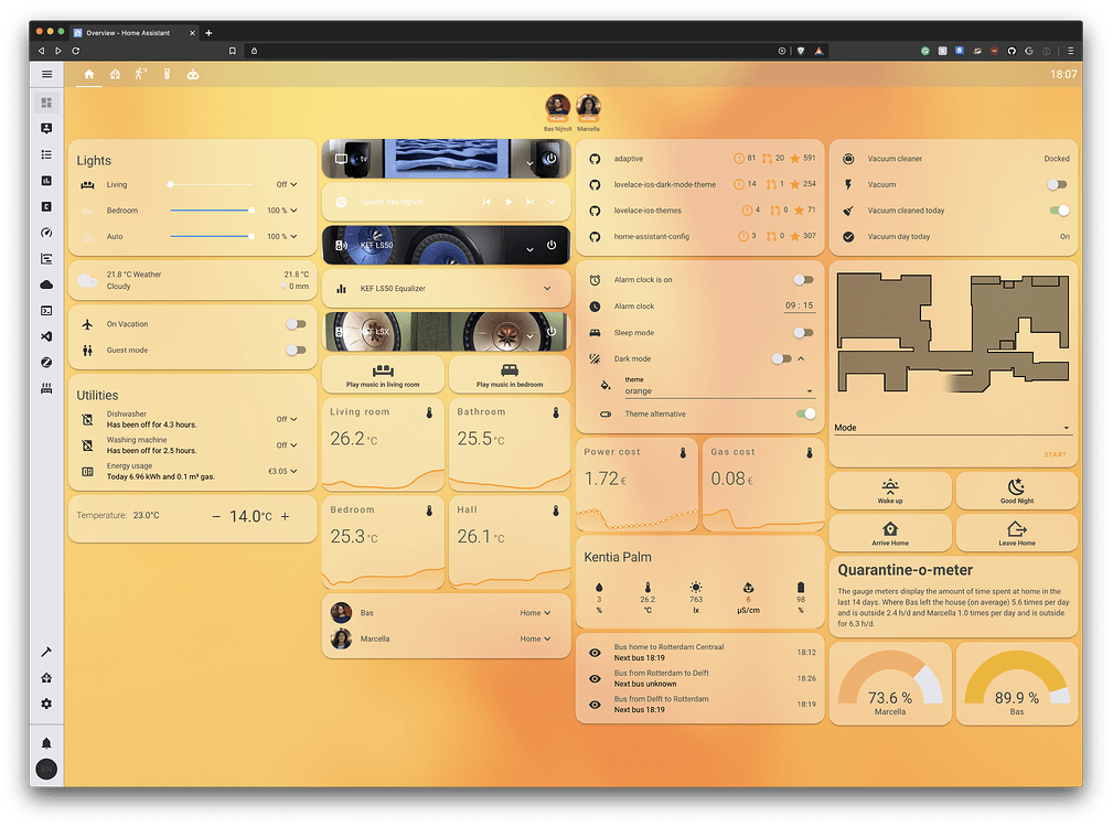iOS Dark and Light Mode with easy background change - A theme pack ...