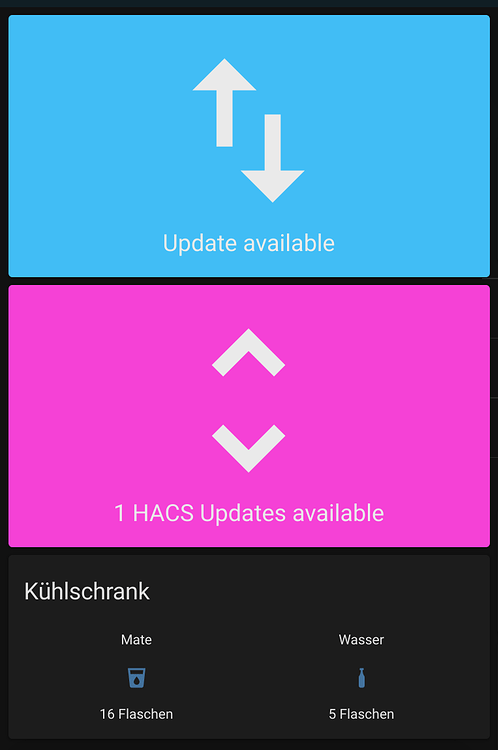 HASS & HACS conditional update display card - Dashboards & Frontend ...
