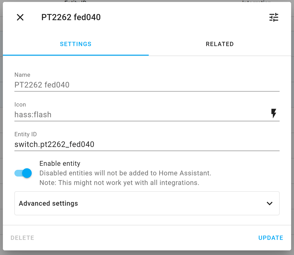 Can t Remove 100 s Of RFXTRX Devices Delete Grayed Out 