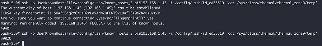 SSH'ing from a command line sensor or shell command - Community Guides - Home Assistant Community