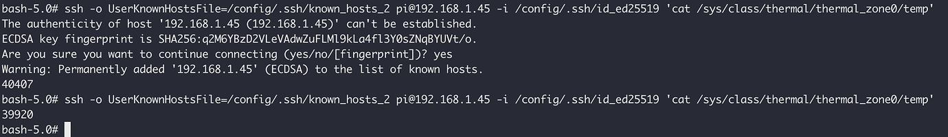 SSH'ing from a command line sensor or shell command - Community Guides - Home Assistant Community