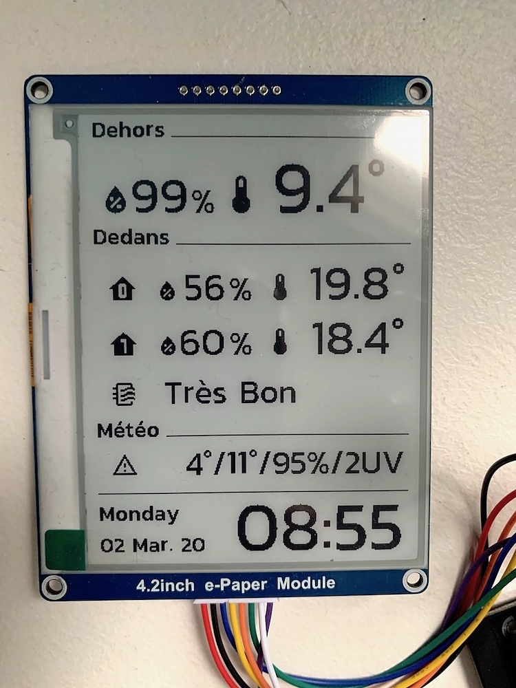 E-paper display - Share your Projects! - Home Assistant Community
