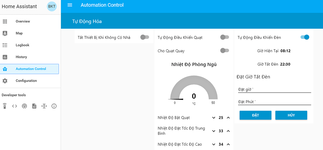 Automation Dashboard - With node-red - Share your Projects! - Home ...