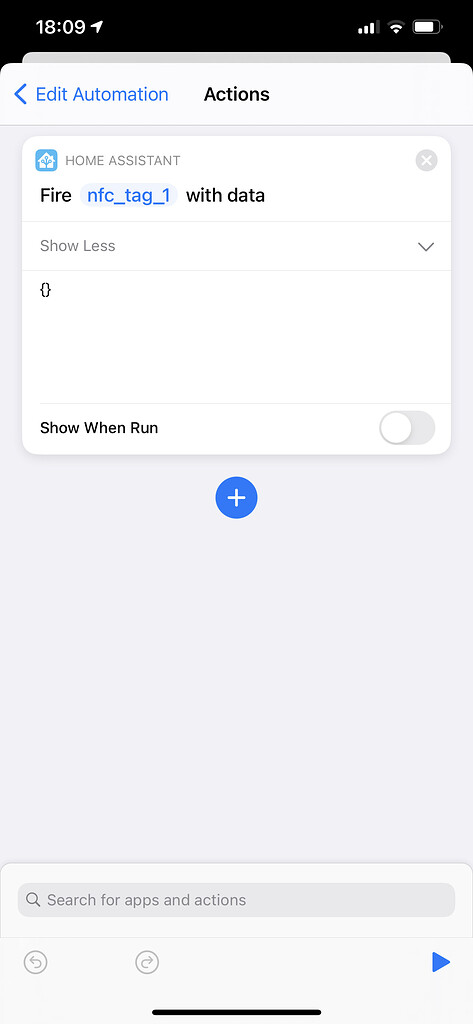 NFC Tag / IOS configuration issue - Configuration - Home Assistant ... NFC Tag / IOS configuration issue - Configuration - Home Assistant ...