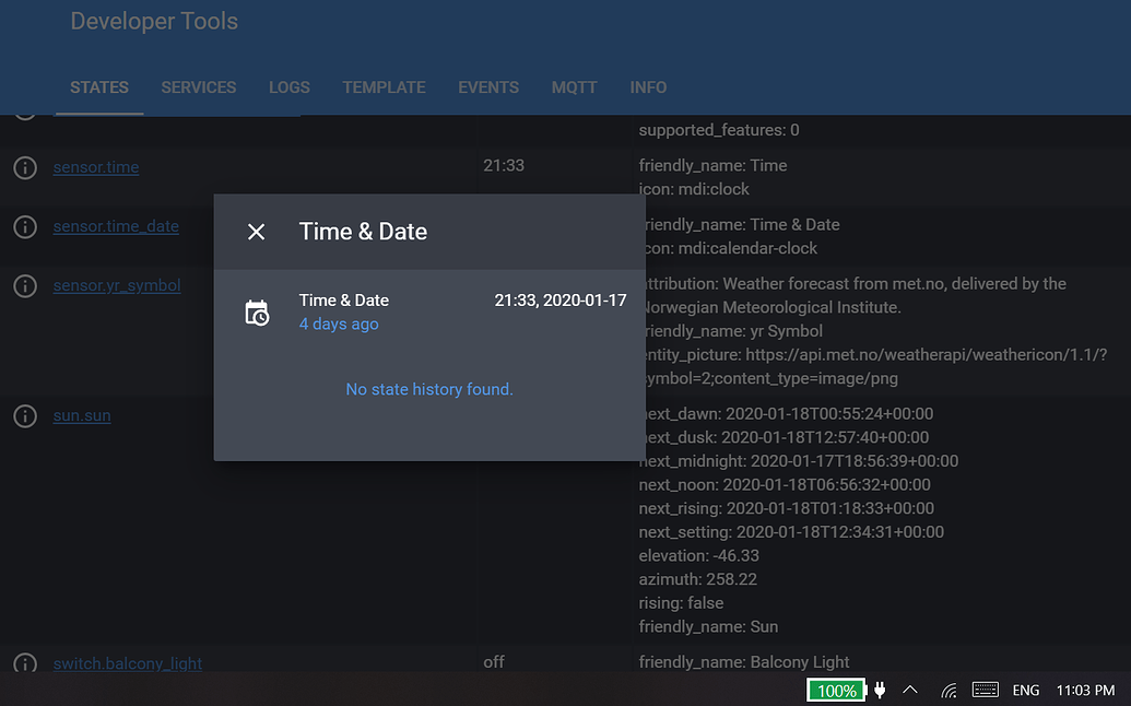 Time And Date Sensor Is Not Updating Configuration Home Assistant Community